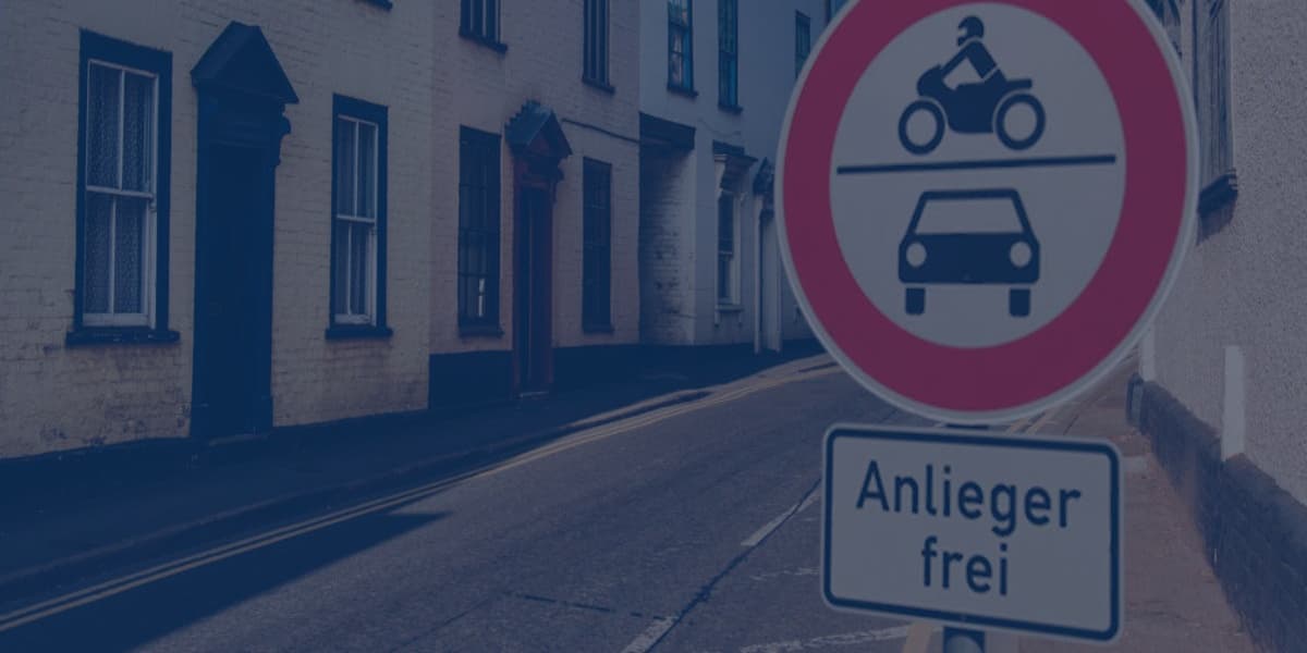 Anlieger frei: Für wen gilt dieses Verkehrsschild? | MeinAuto.de-Ratgeber